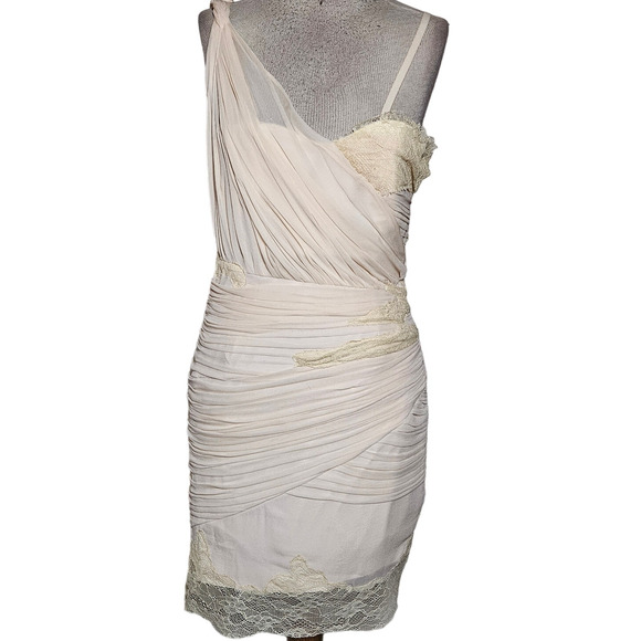 Foley + Corinna | Dresses | Foley Corinna Asymmetrical Mini Dress With ...